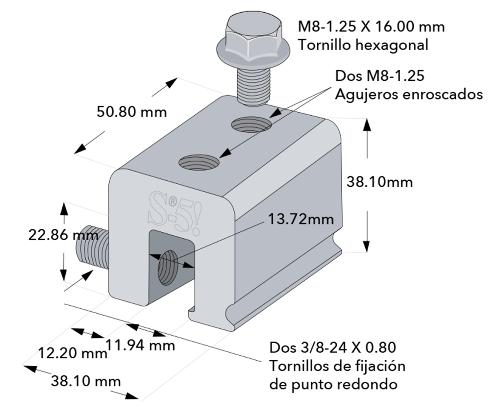 Fijación de Cubiertas Productos Clamps y Brackets ☎️
