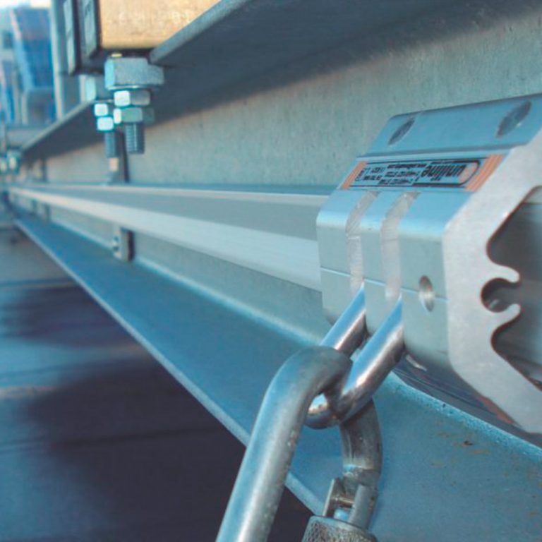 Sistema Anticaídas Roofsafe Rail Seguridad industrial